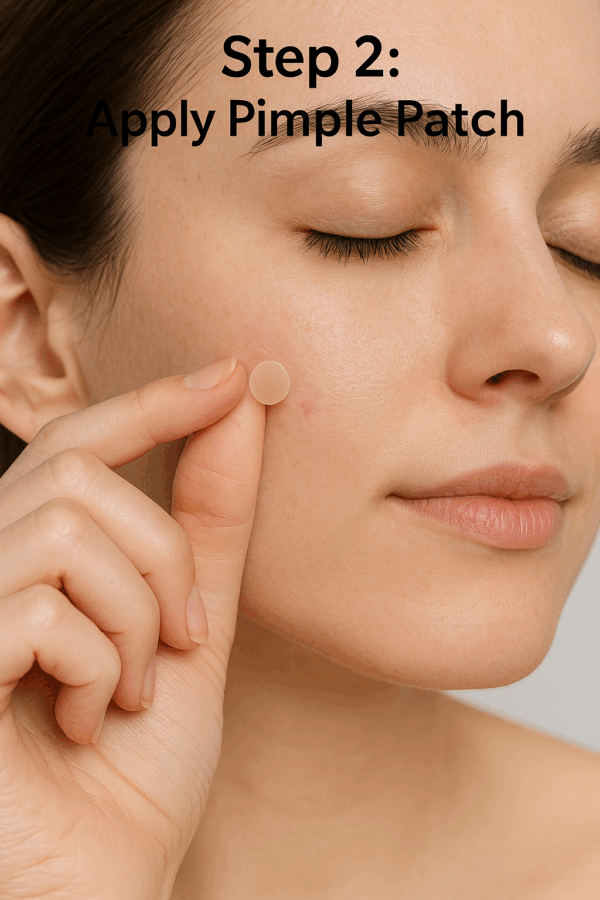 How to Use a Pimple Patch Correctly: Step-by-Step Guide for Clearer ...